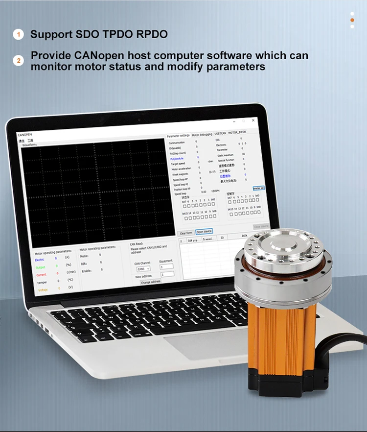 Robotic Servo Motor Joint 51nm - High Efficiency Actuator