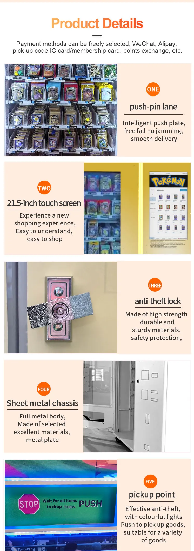 Wholesale Trading Card Vending Machine for Pokémon, Sports, and Games ...