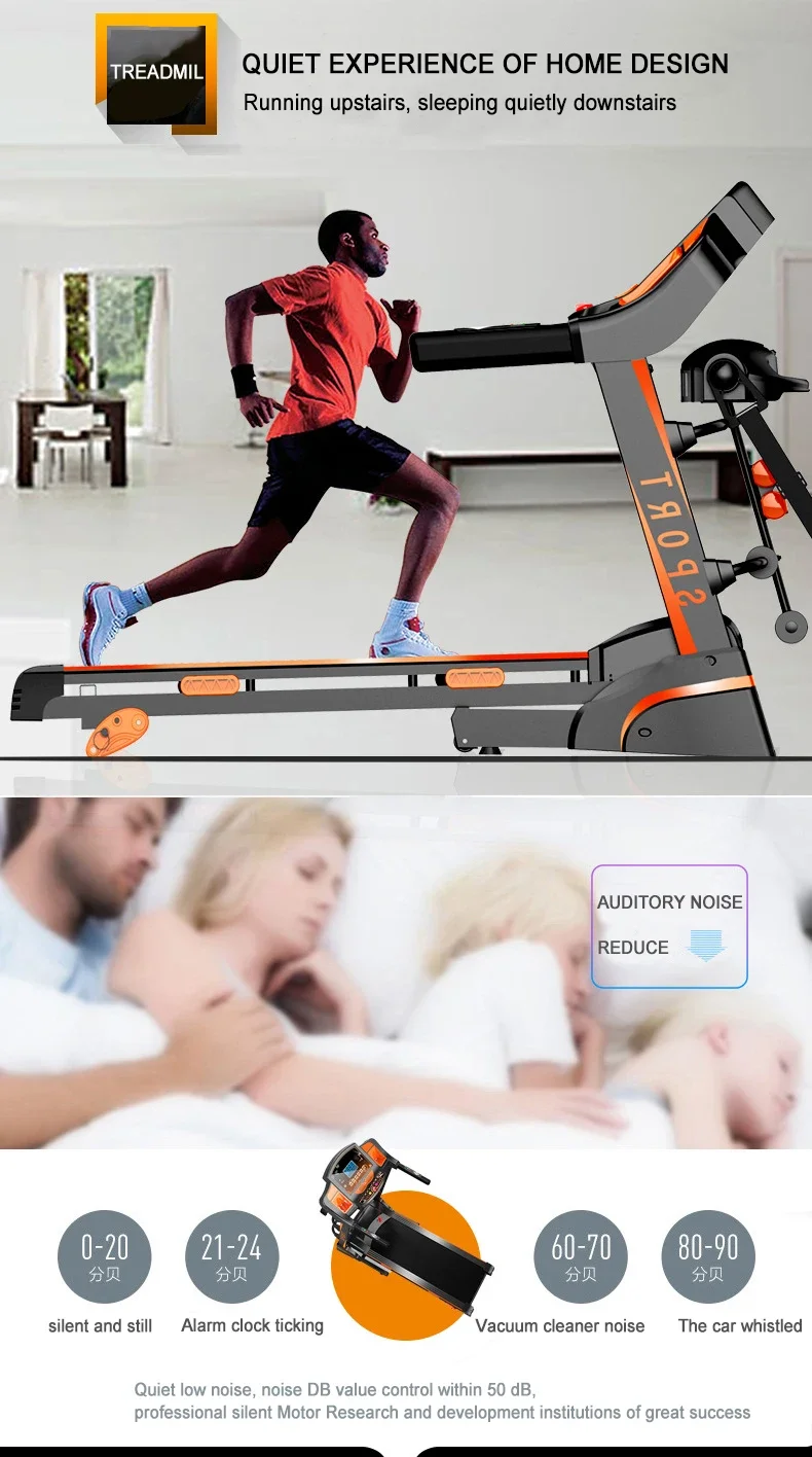 Good Quality Premium Running Machine Touch Screen Treadmills For Home ...