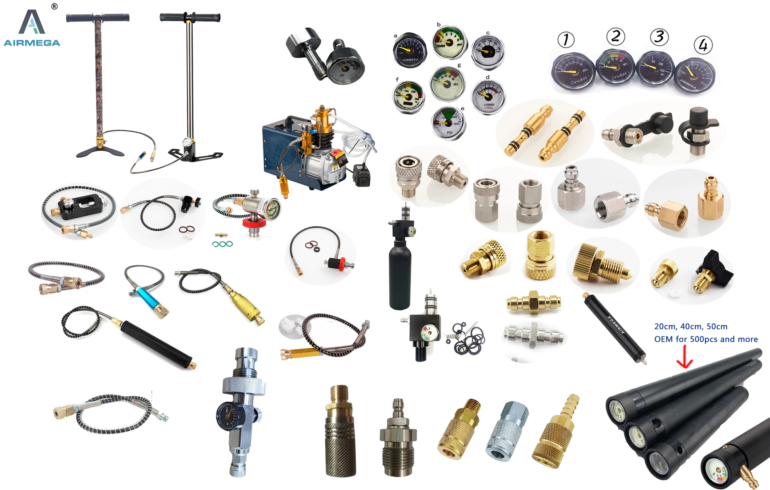 Tactical Extended Female Quick Disconnect 1/8 Bspp Female Threads ...