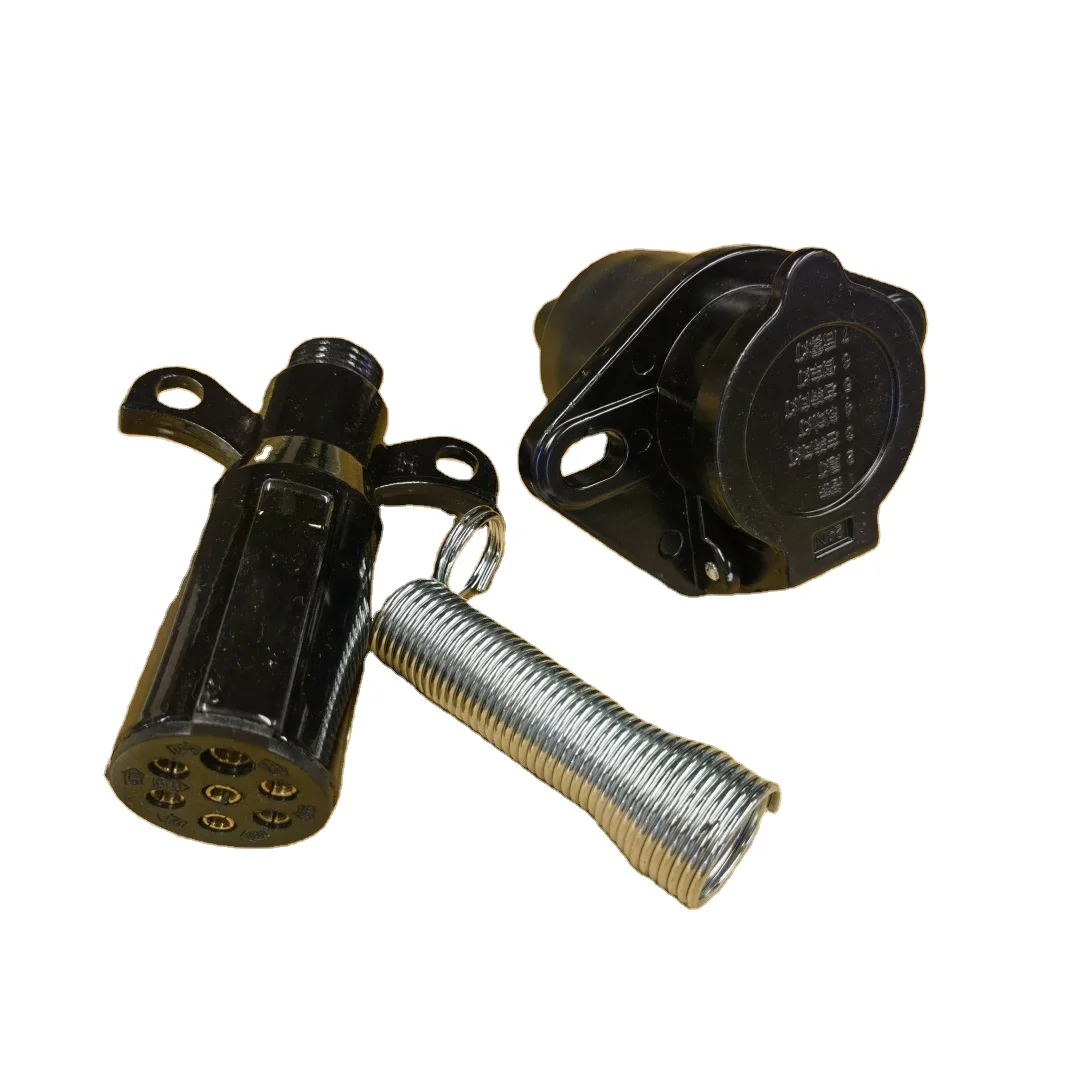 Good Quality Fuhua Trailer Truck Connector 24V Plug 7-Way 7 Pin 15Pin ...
