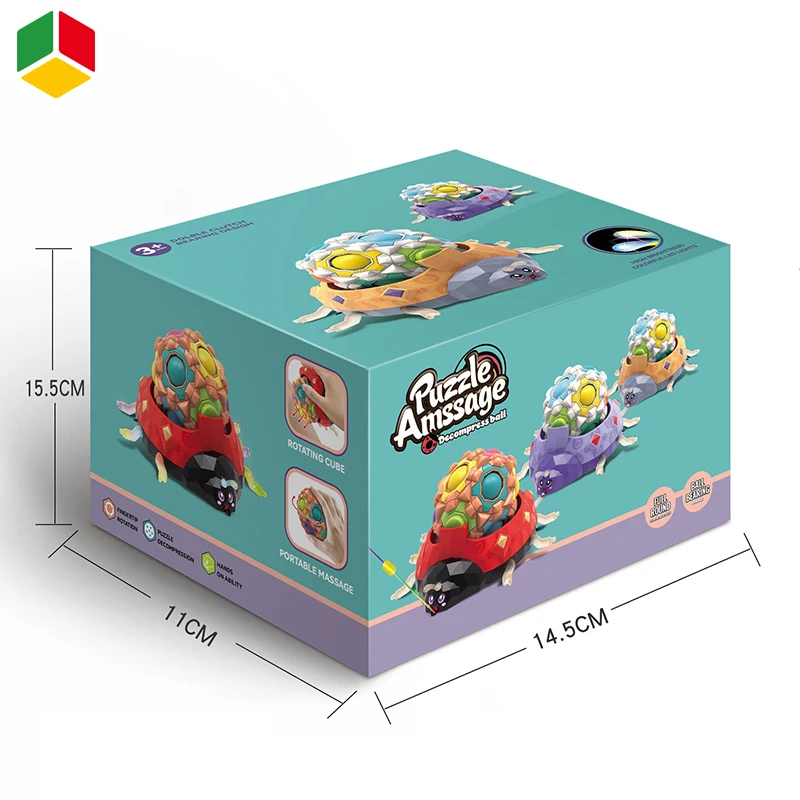 Qs 2023 New Arrivals Toys Slide Insect Car Silicone Luminous Rotate ...