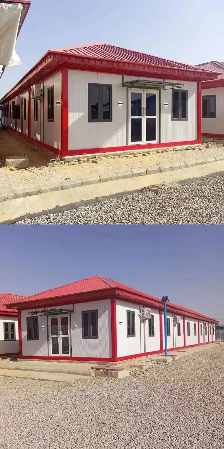 Custom Modern Luxury Fabricated Living Villa Flat Pack Container House Portable Prefabricated ...