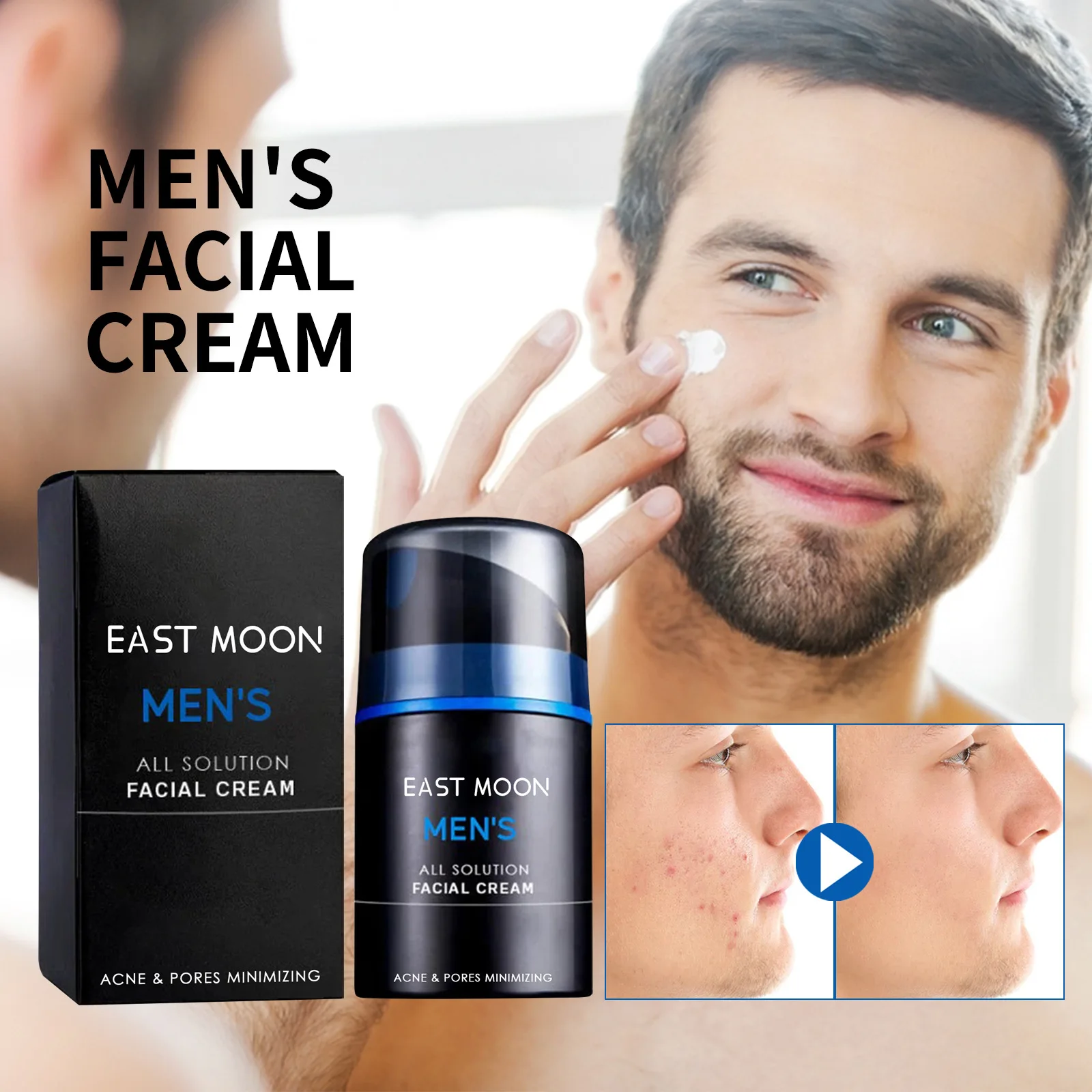 East Moon Oem Odm For Men Face Care Deeply Moisturizing Nourishing Skin ...