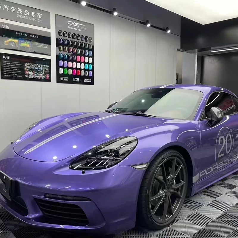 Liquid Metal Dragon Blood Car Color Changing Film Vinyl Car Wrap Tpu ...