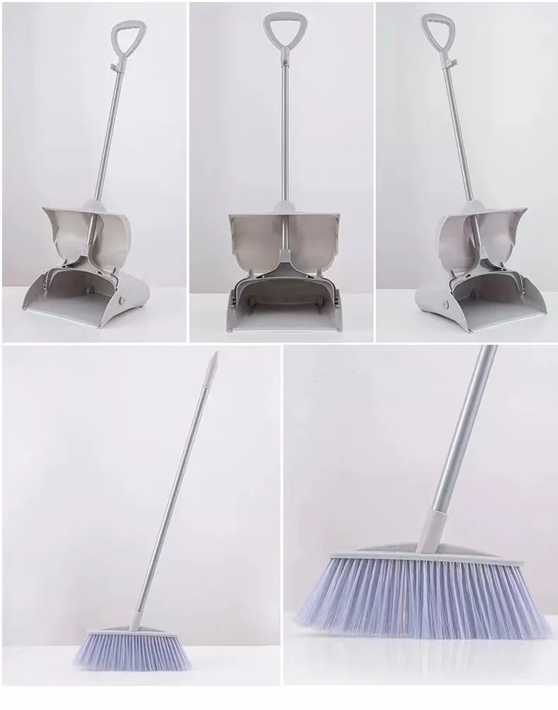 Sweeping Folding Broom Bucket Hotel Shopping Mall Commercial Large ...