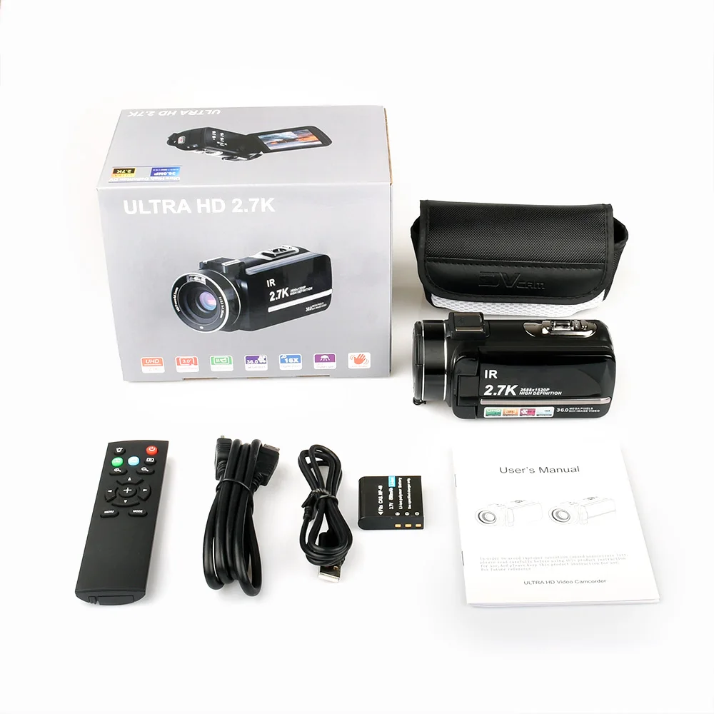 2.7k Mini Dv Player 1080p Video Camera Recorder Cheap Camcorder Digital ...