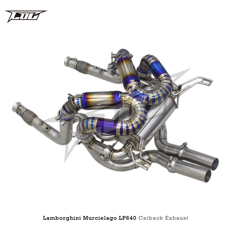 Factory Customized Valved Catback Exhaust System For Lamborghini ...