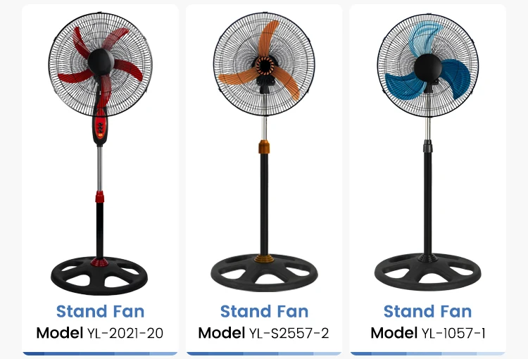 Foshan 18inch Electric Pedestal Fan Industrial Ventilador 100w Ac ...