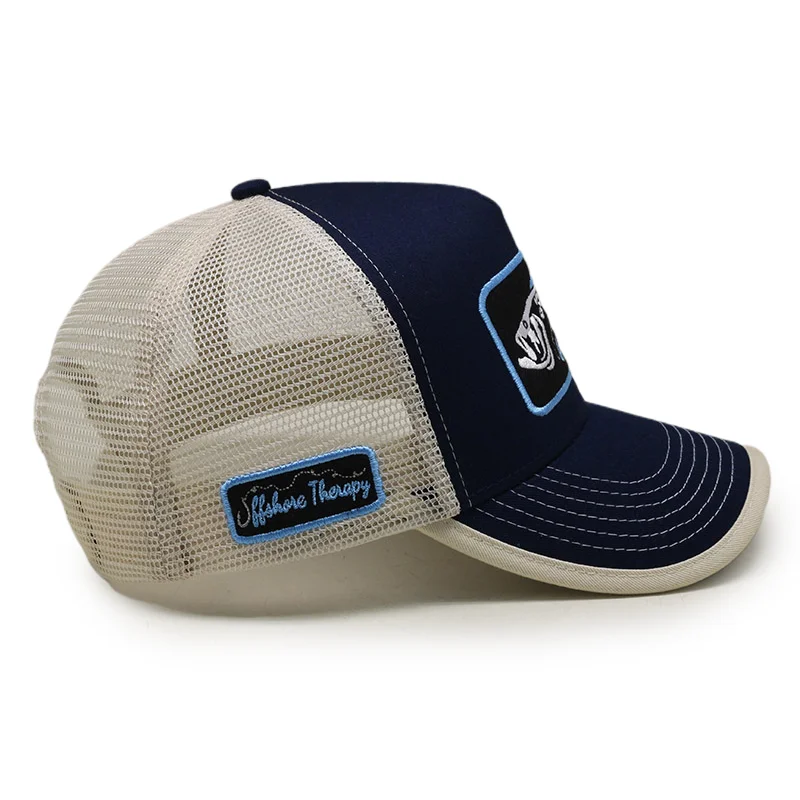 Custom Unisex Embroidery Logo Mesh Trucker Caps Sport 6 Panel Hat ...