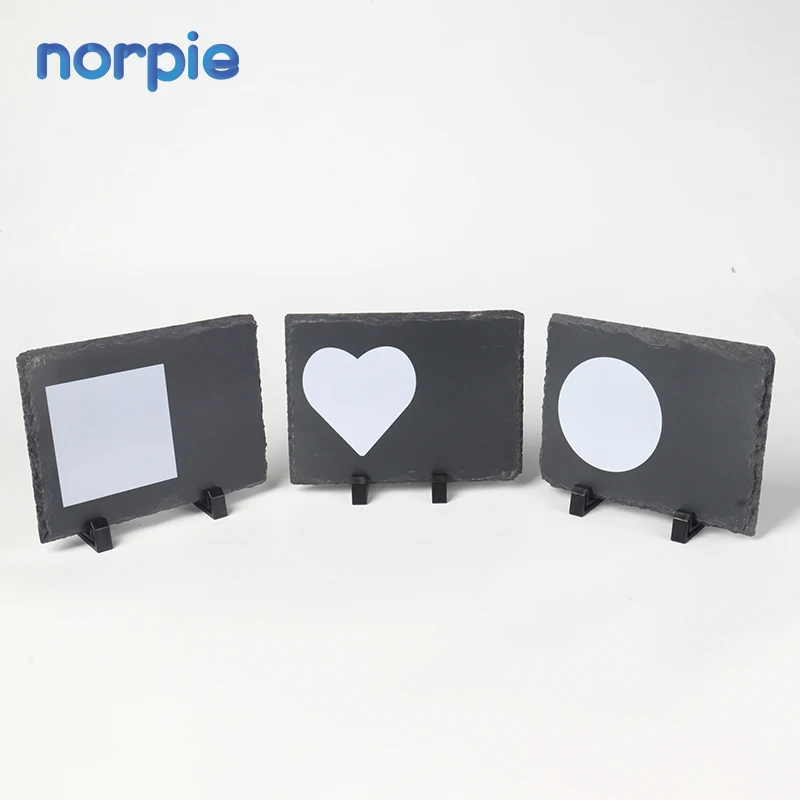 8x10 Inch Rock Plaque Photo Sublimation Slate Blanks 4-Pack Sublimation ...
