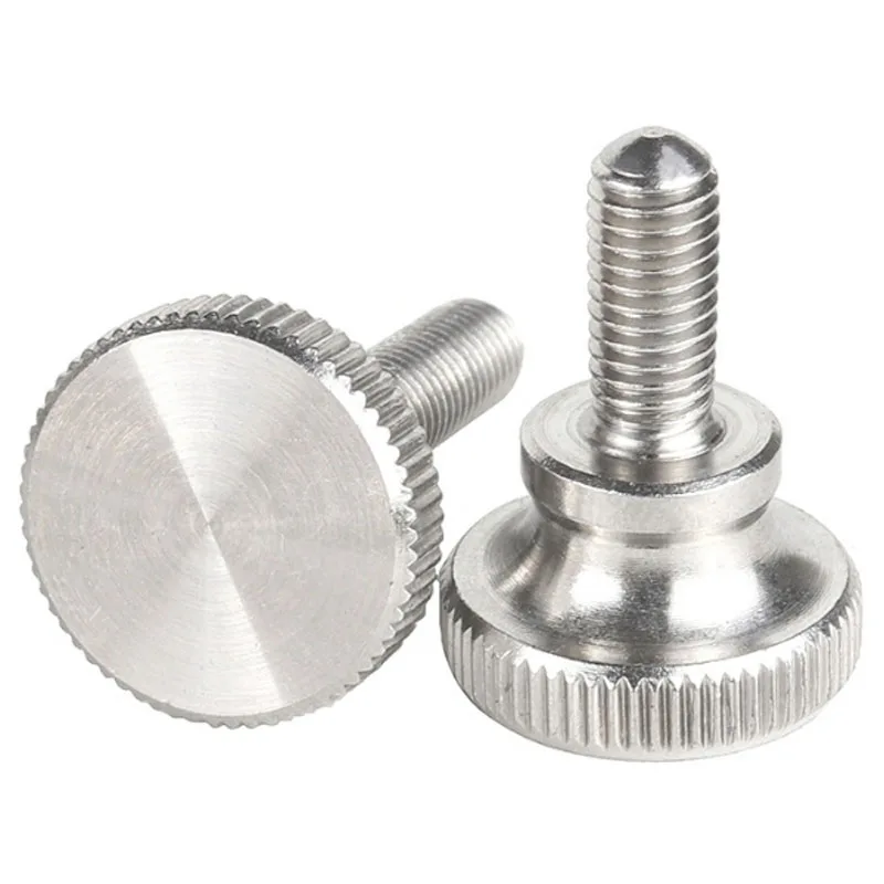Stainless Steel High Head Knurled Screw Thumb Hand Screw Thumb Hand Screw - Buy Large Head Step ...