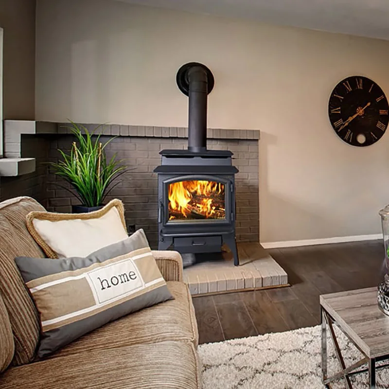 Gas Large Open Outdoor Fireplace Wood Indoor Pellet Stove