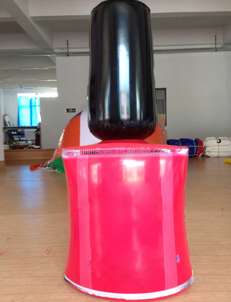 Custom PVC Inflatable Nail Oil Bottles for Advertising