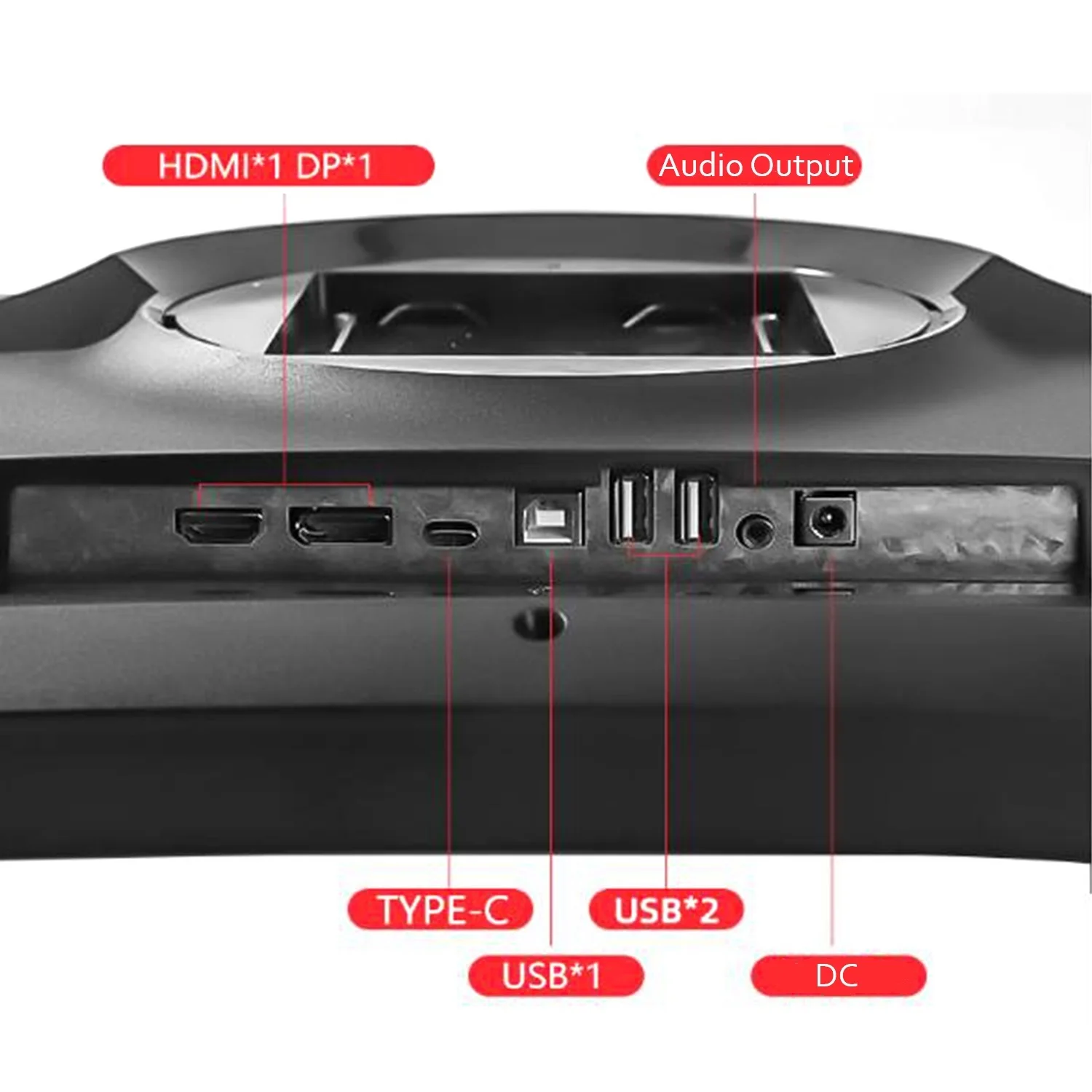 Customized Screen Gaming Monitor High Resolution 5k Curved Surface 49 ...