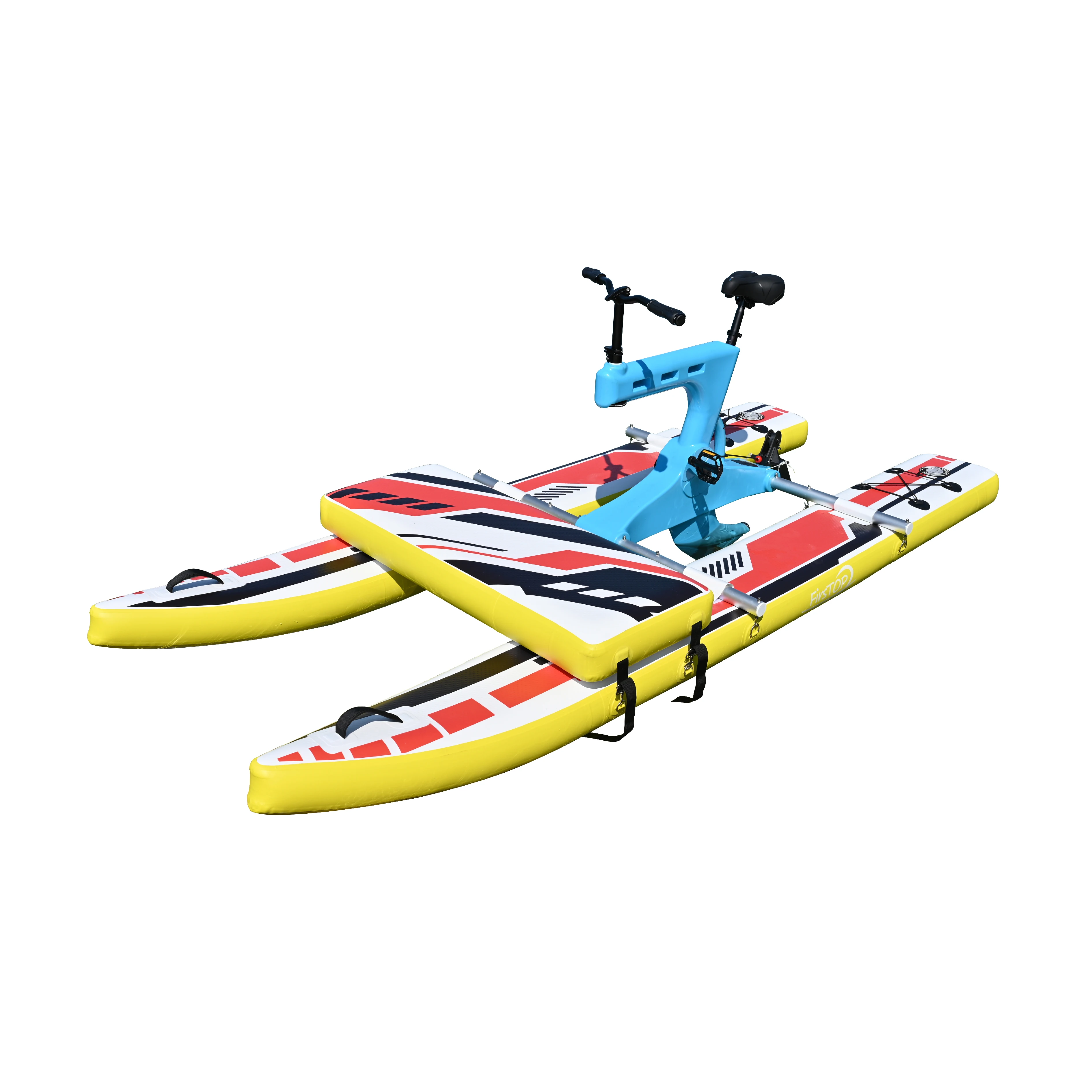 Wholesale China Supplier Pvc Water Bike Pedal Pontoons Inflatable ...