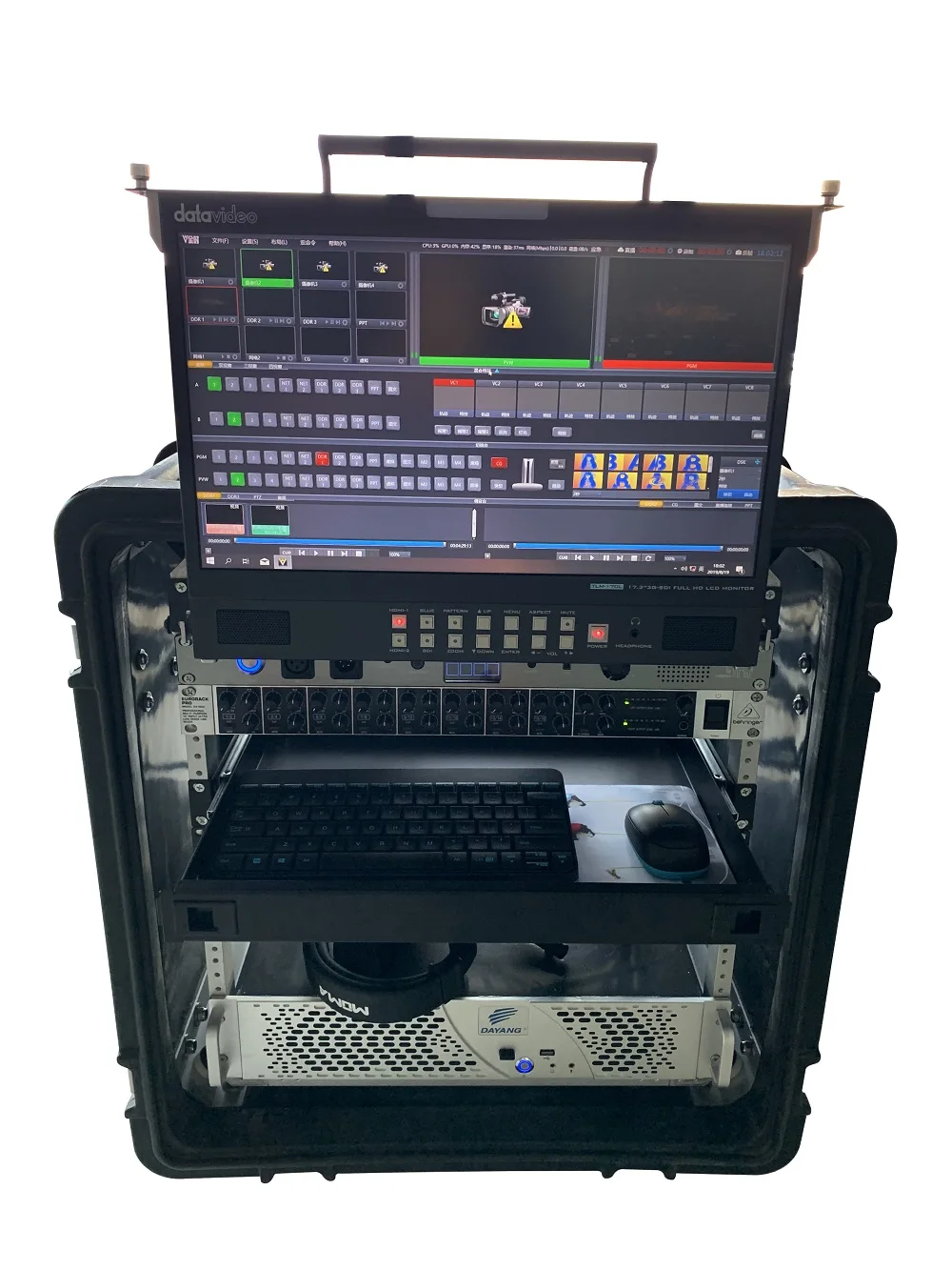 6U Rack Server Plastic Cabinet - IP65 Protection & 3yr Warranty