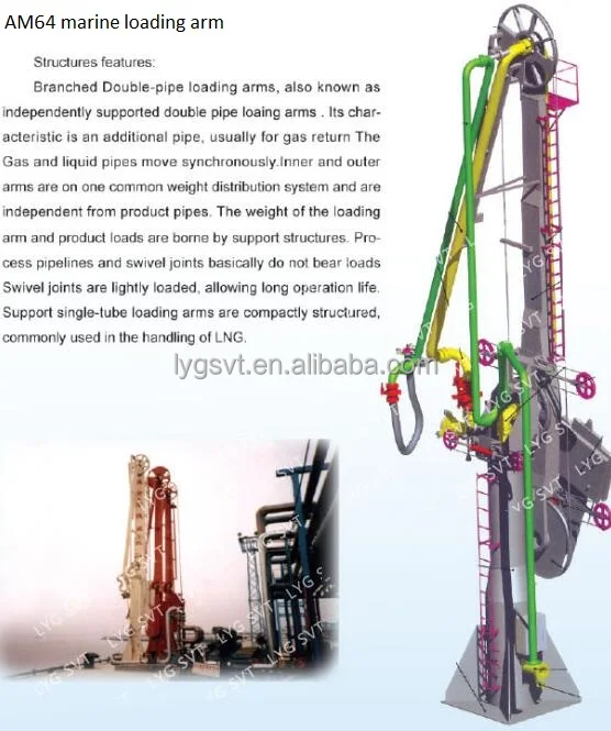 LPG Marine Loading Arm with Vapor Return Line - ISO9001 Certified