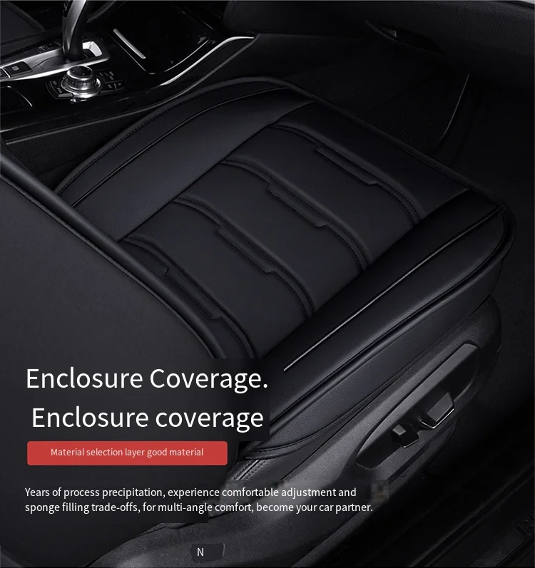 Universal Luxury 3D PVC Car Seat Covers - Waterproof & Breathable