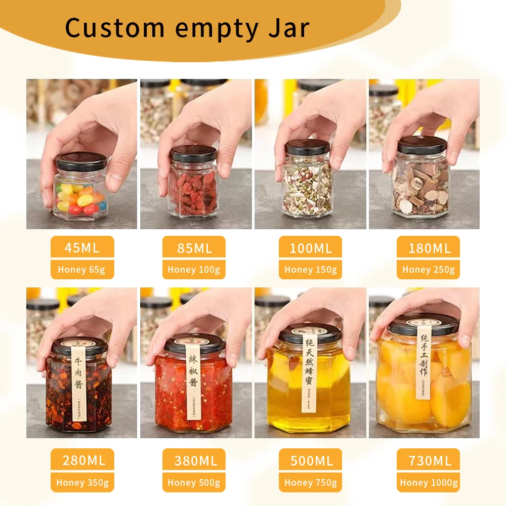 Luxury Honey Jam Boxes - Custom Sticker Printing & Gift