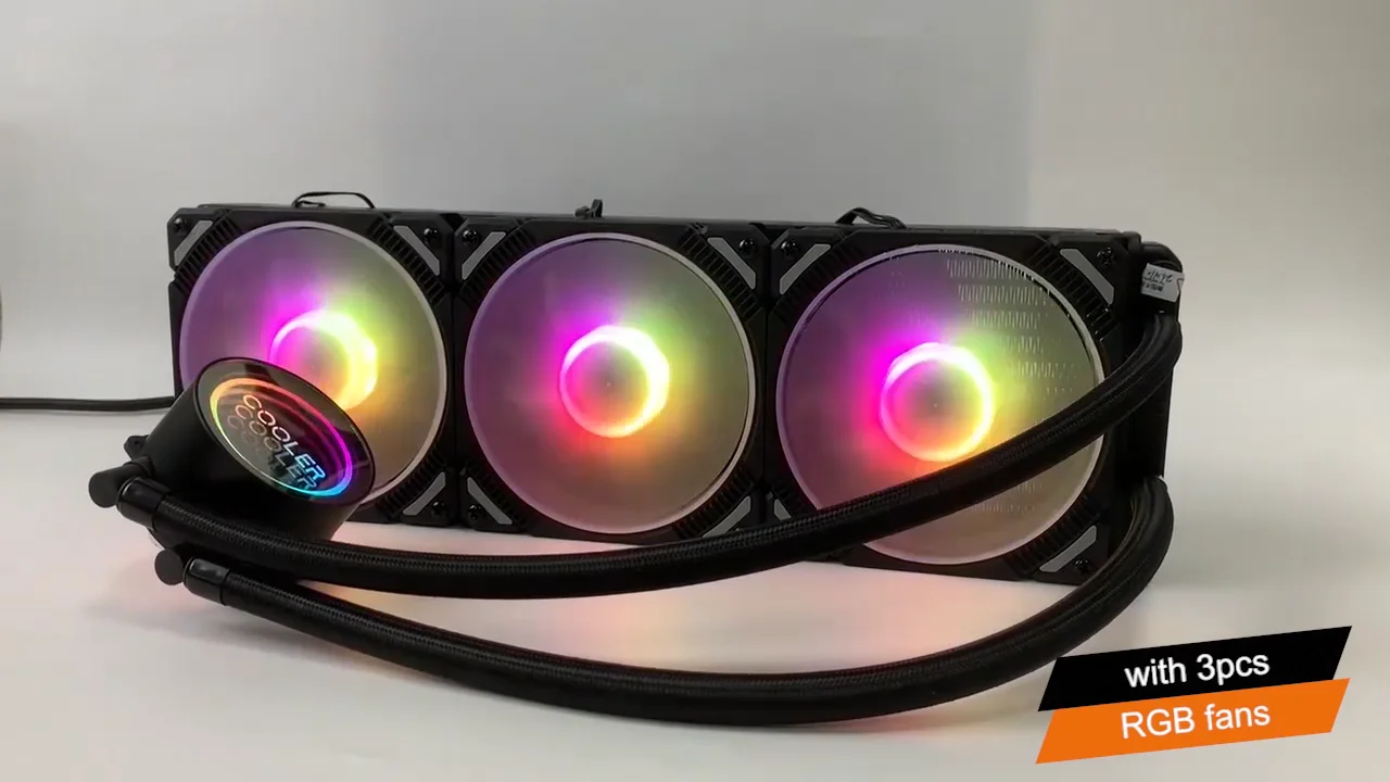 Rgb Aio Liquid Cpu Cooler 360mm Radiator Computer Radiator Water ...
