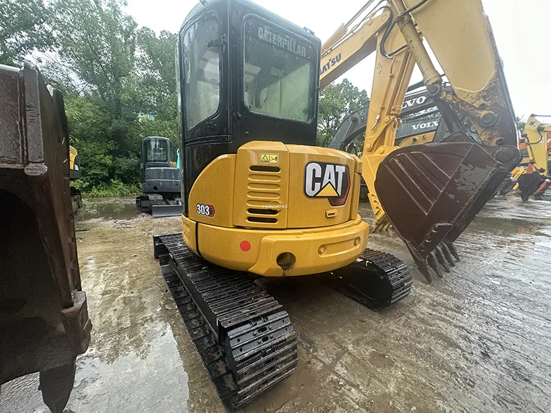 Used Cat 303cr Mini Excavator 3 Ton 303E CAT303 Used Excavators ...