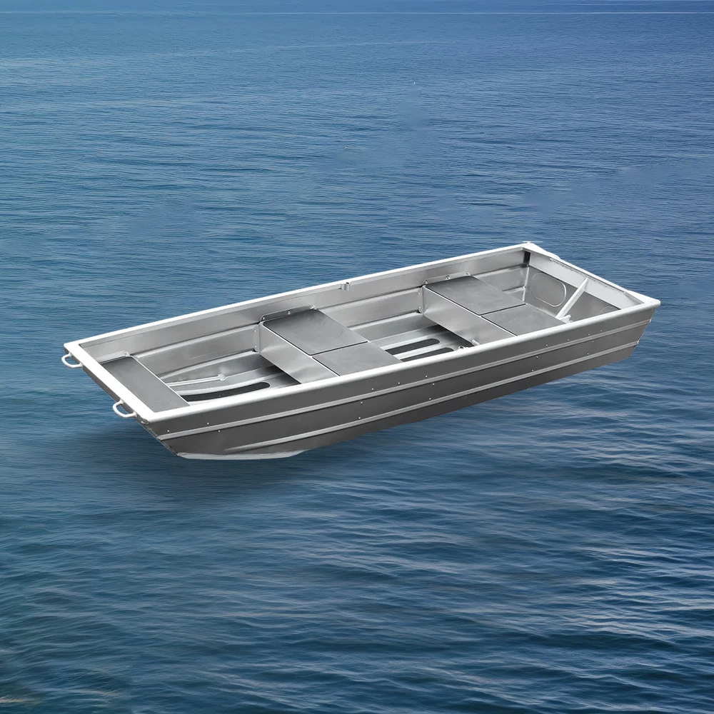 Kinocean 18ft Jon Boat Fishing Boat Pontoon Boss Boat With Console And ...