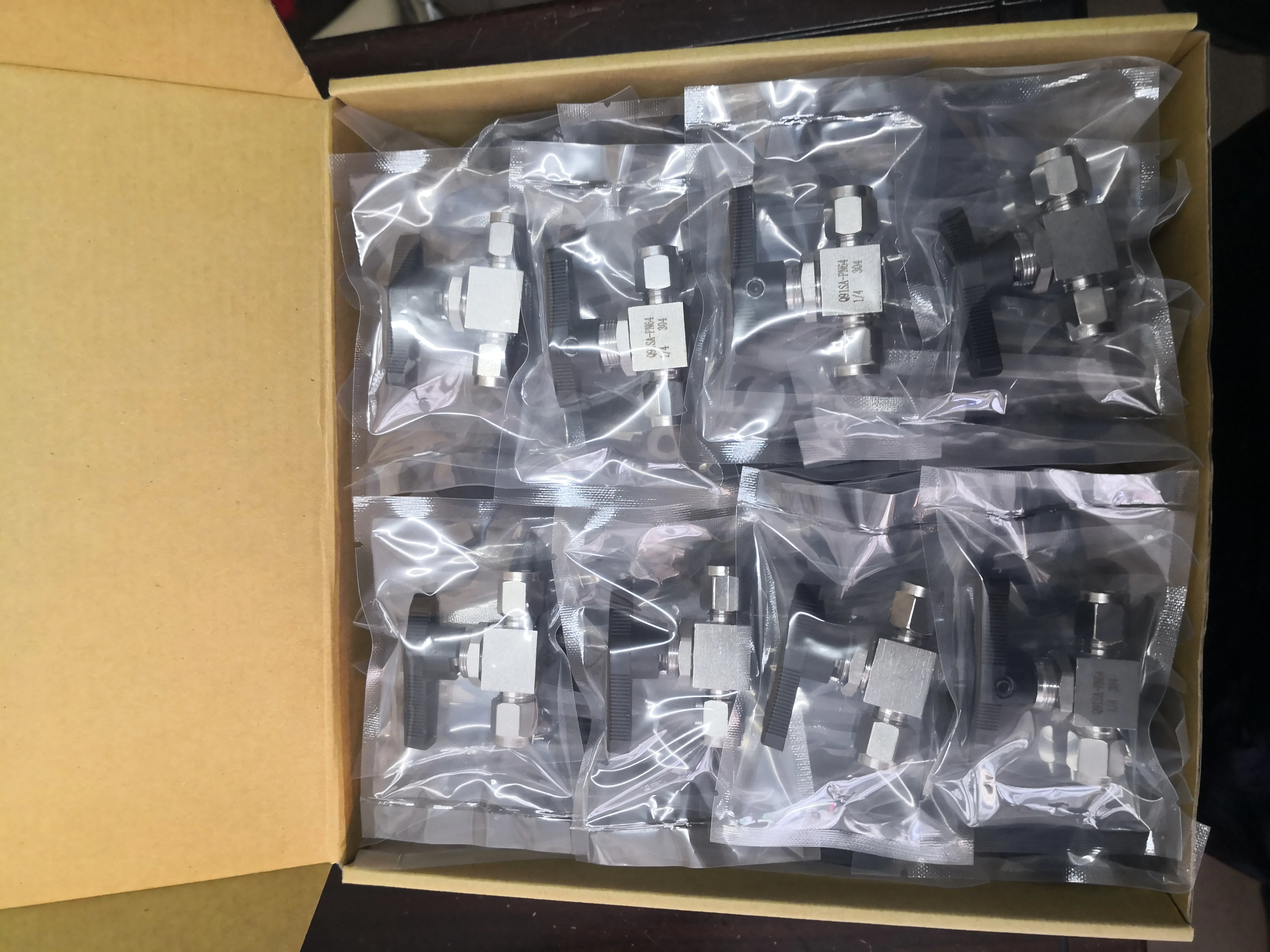 Swagelok Water Air Flow Control Valve Hydraulic Pneumatic Ball Valve ...