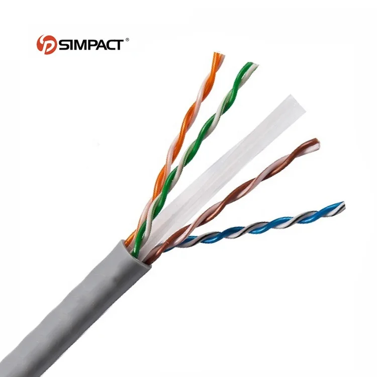 Simpact Factory Bare Copper Cat5e Cat7 Cat8 Cat6 Utp Cable Pass Test ...
