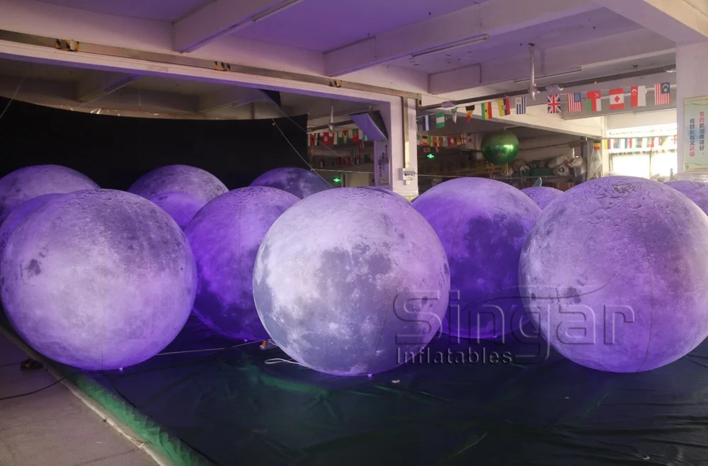 Giant Inflatable Moon Planet Balloon - Buy Inflatable Moon,Inflatable ...