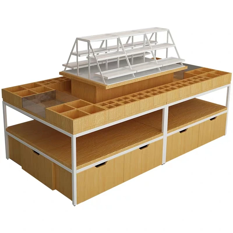 Custom Island Display Stand - MINISO Rack - Three/four-story