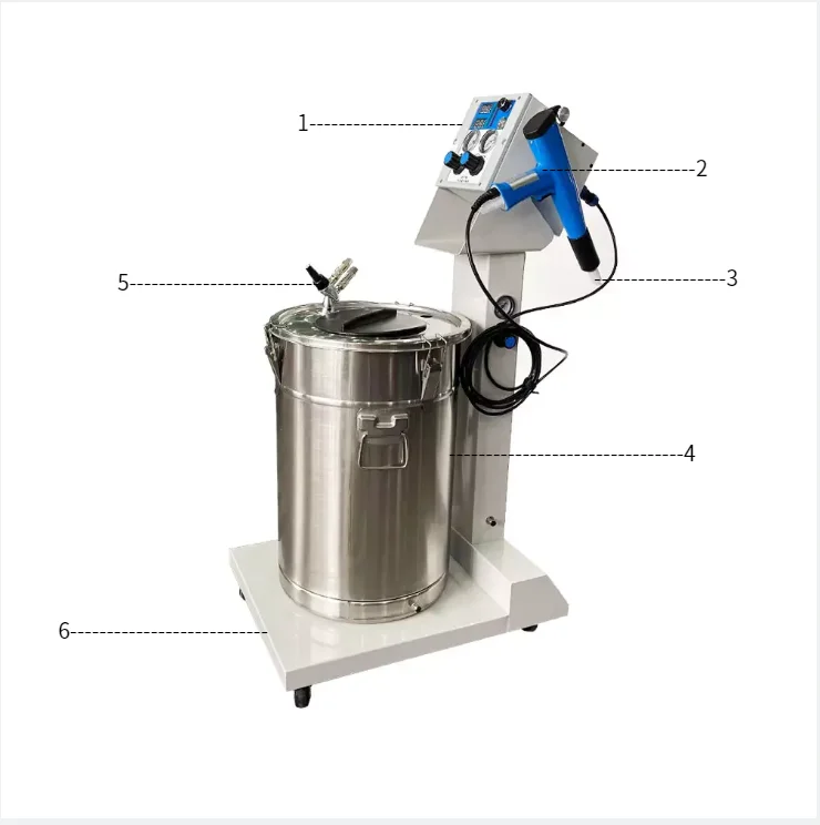 Ailin Ce Certificate Industrial Electrostatic Spray Equipment Manual ...