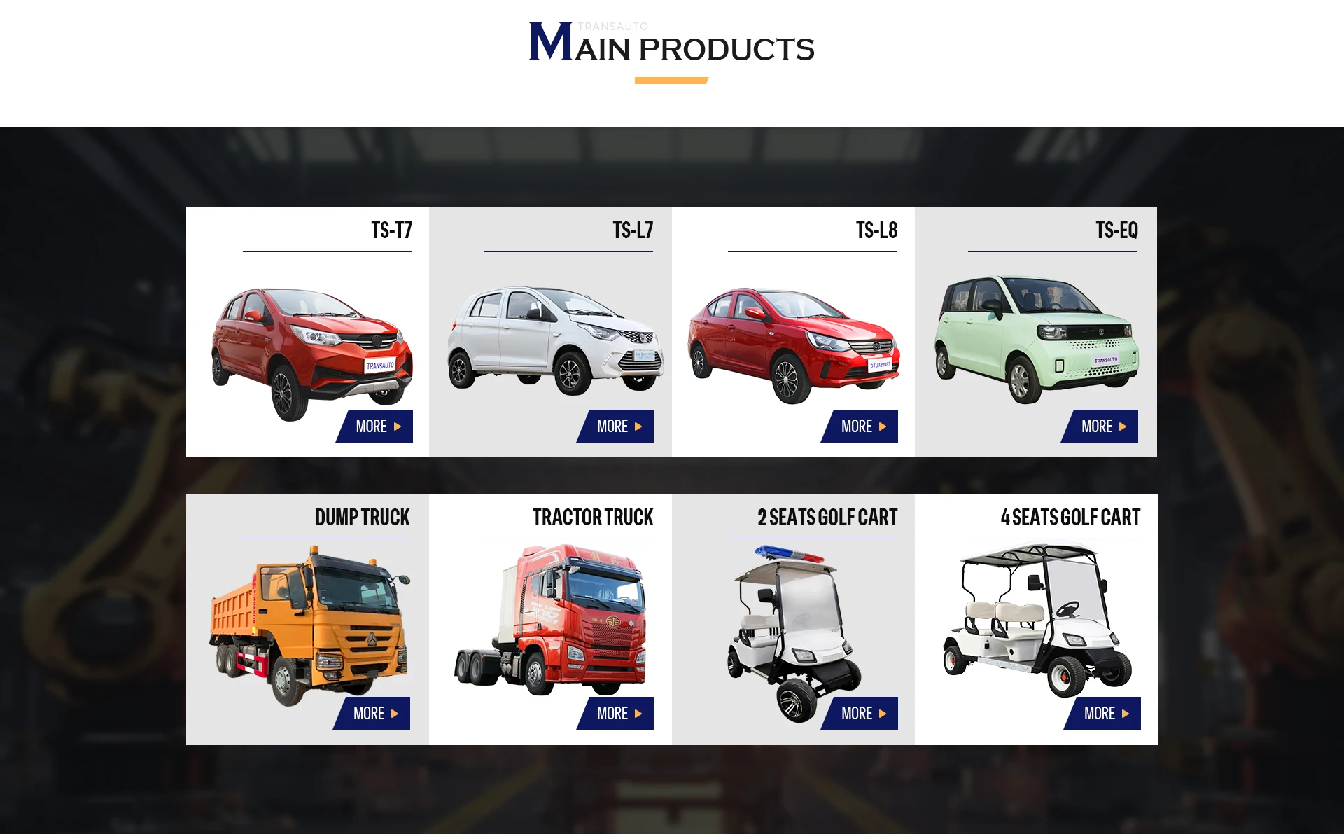 Qingdao Transauto Sales Co., Ltd. - Electric Car, Golf Cart