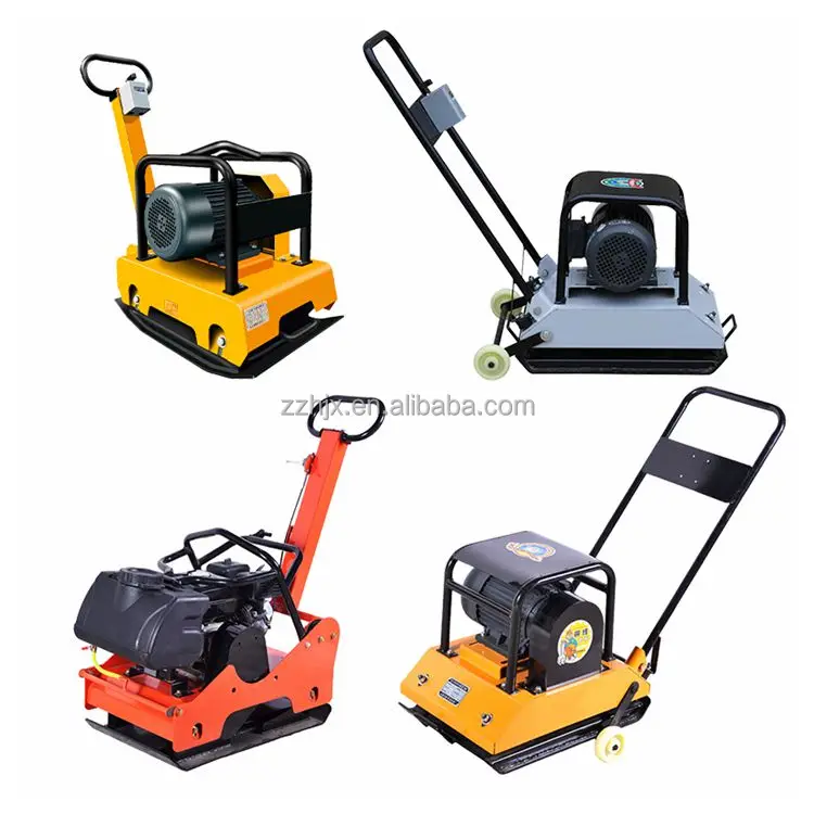 90kg 60kg Sand Compactor Gasoline Engine Wacker Plate Vibratory Factory ...