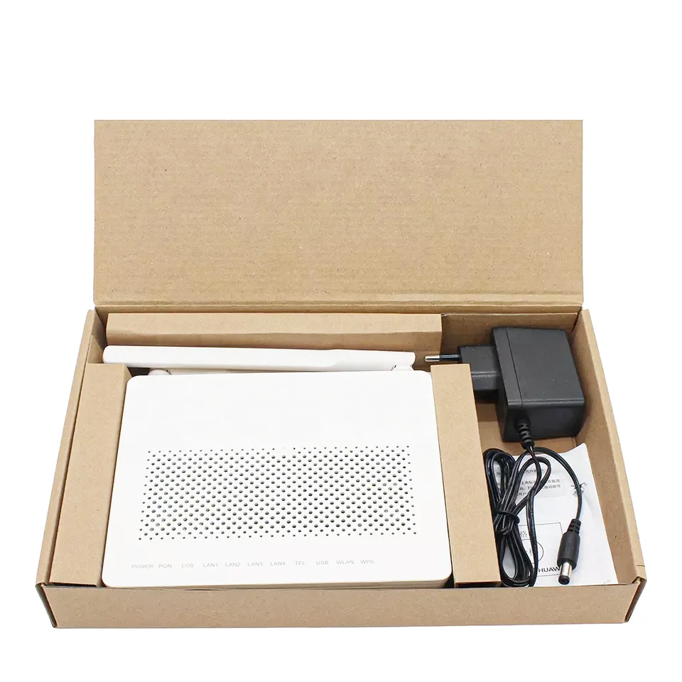 Hg8546m Used 80% New Gpon Epon Xpon Modem 1ge+3fe+1tel+usb+wifi Hw Router Onu Ont - Buy Ftth ...