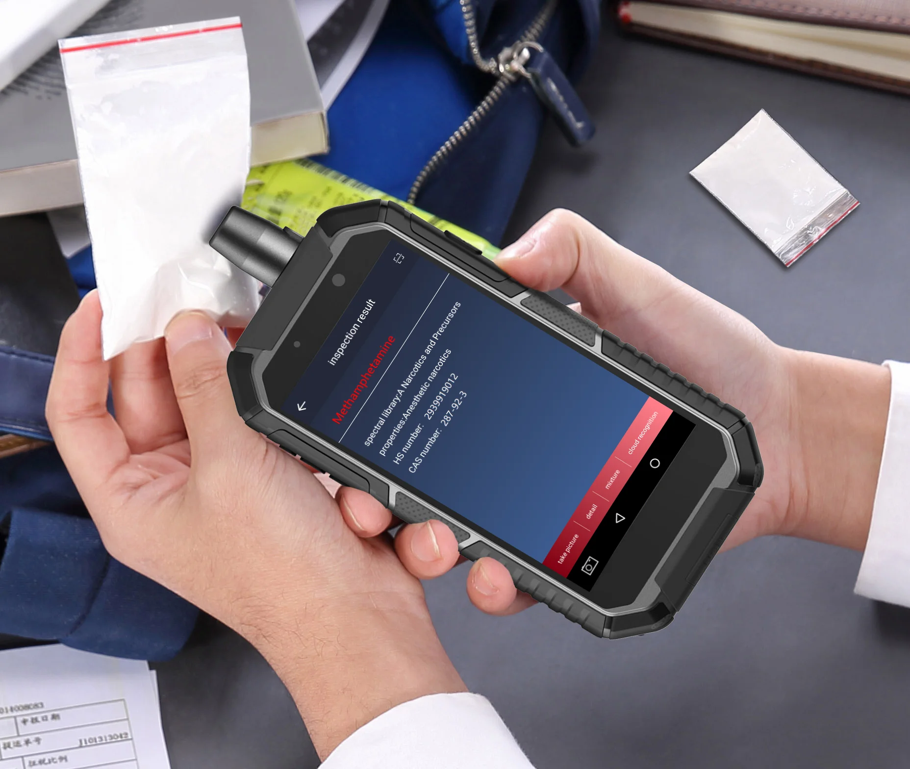 Handheld Spectrometer Can Test Lux Spectrum Flicker - Buy Handheld ...