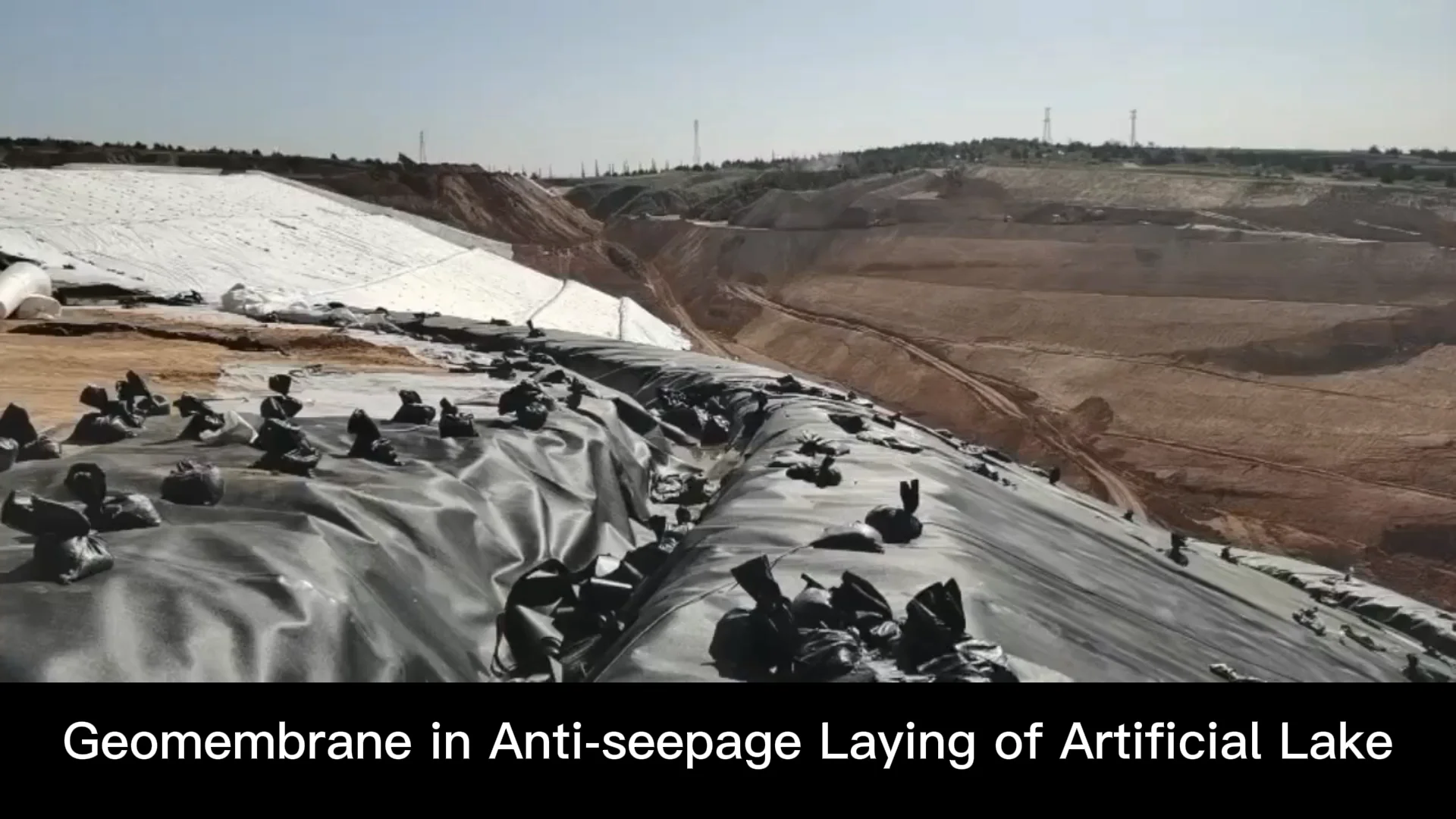Hdpe Ldpe Lldpe Pvc Epdm 1mm Plastic Dam Pond Liner 1.5mm 2mm Landfill ...