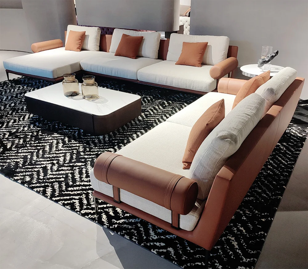 Commercial Modular Leather Sofa | High-End Project Furniture – PGR ...