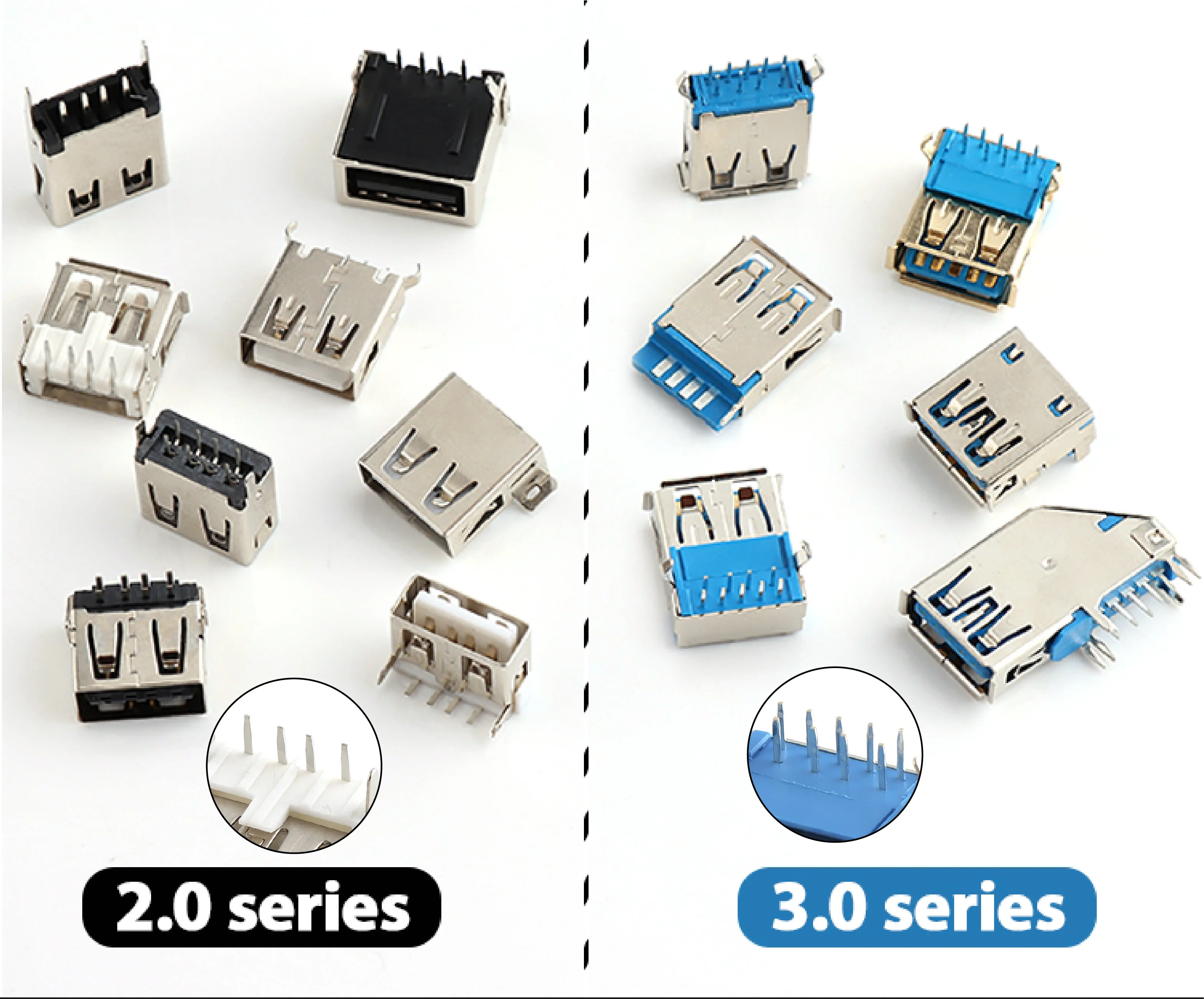 USB A male connector short body Welding type-a male connector| Alibaba.com
