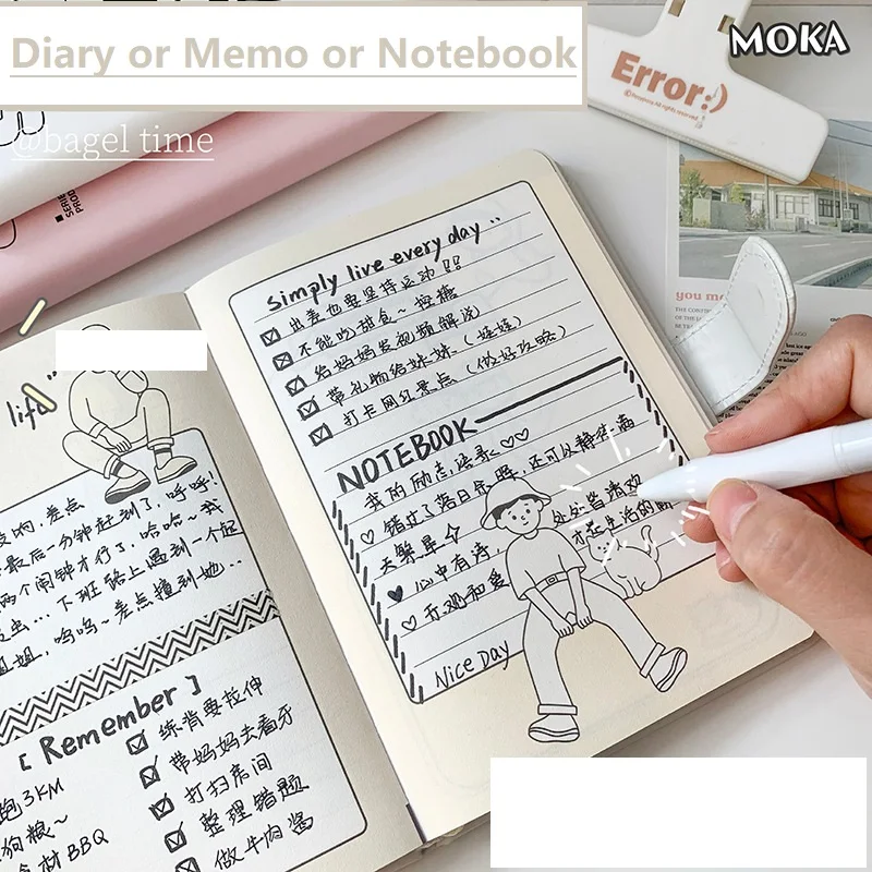 New Notebook Ins Style Girlish Retro Simplicity Suitable For Both Boys ...