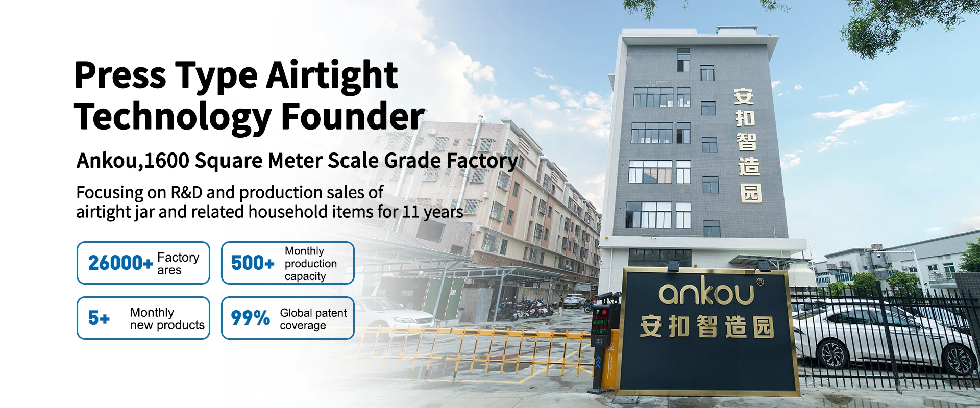 Ankou Pop Containers Eco Friendly Moisture Proof Airproof Kitchen Food ...