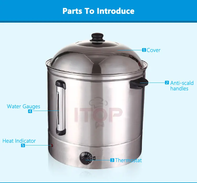 IT-EFS48 48L Electric Corn Steamer for Commercial Use & ODM | Wholesale