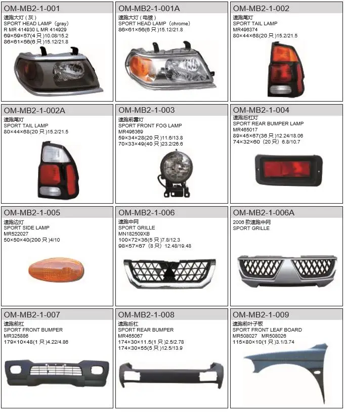 Tail Door Cover for Pajero Sport K80 K90 - GDDT 5817A092