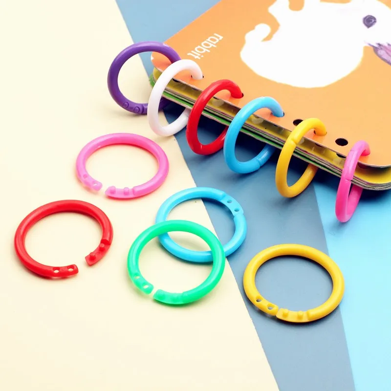 Loose-leaf Ring Color Plastic Binding Small and Medium-sized| Alibaba.com