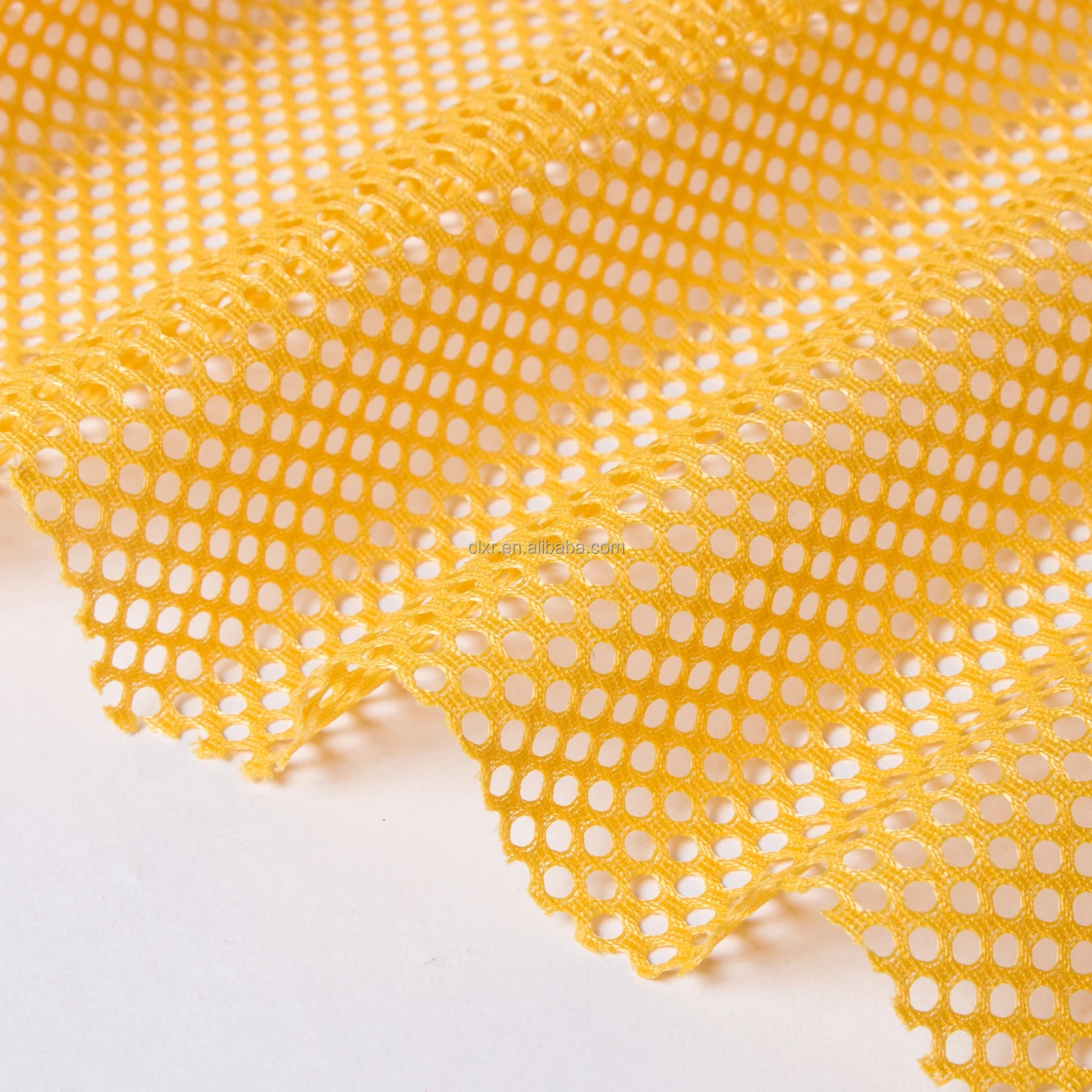 Breathable 100% Polyester Thick Hard Mesh Tulle Net Fabrics for Sport ...