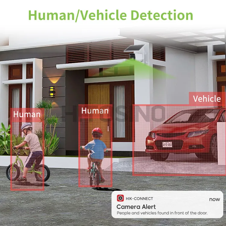 Oem Hik Ds-2xs2t41g1-id/4g Outdoor Security Solar Street Lights 4mp Pir ...