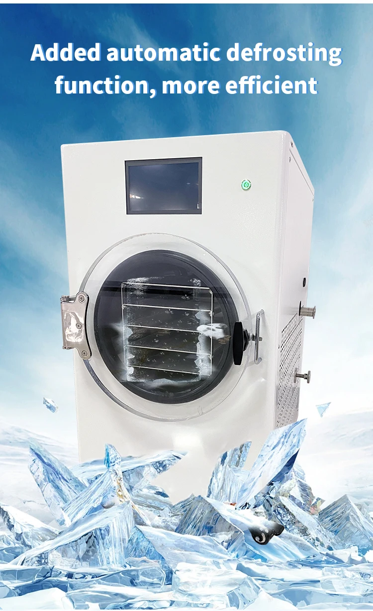 Vacuum Home Mini 4-8kg / Batch Black Freeze Dryer Dry Cheap Homemade ...