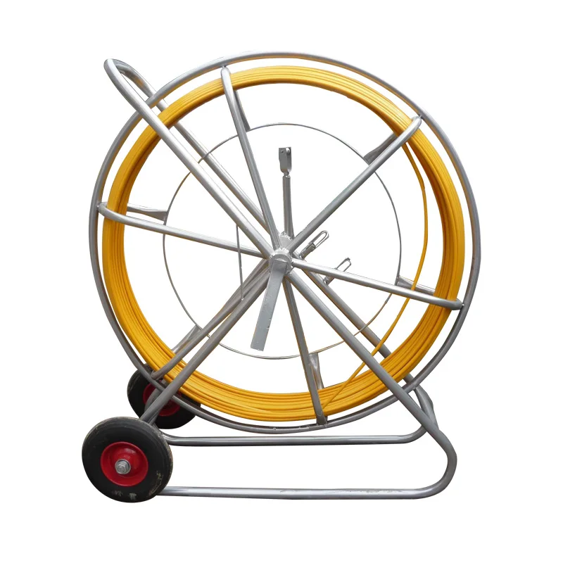 Fiberglass Duct Rod Cable Pulling Machine Fiber Optic Cable Puller Duct Rodder Laying Cable Puller