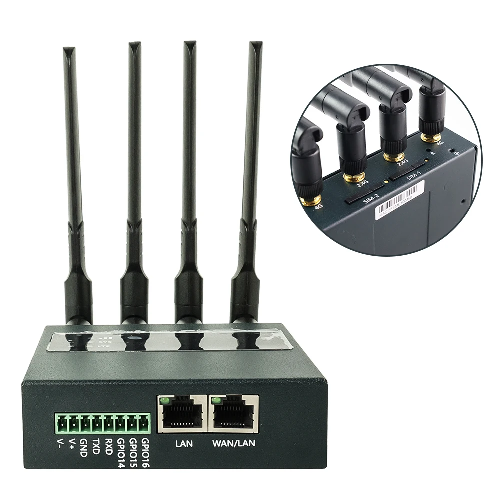 EDUP EP-AZ802 - Industrial Cellular 4G LTE Dual SIM Router