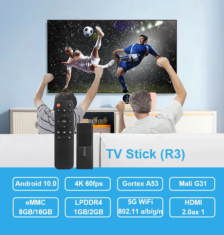 Android Tv Stick Fire Tv Stick 4k Remote Control Smart Universal Voice ...